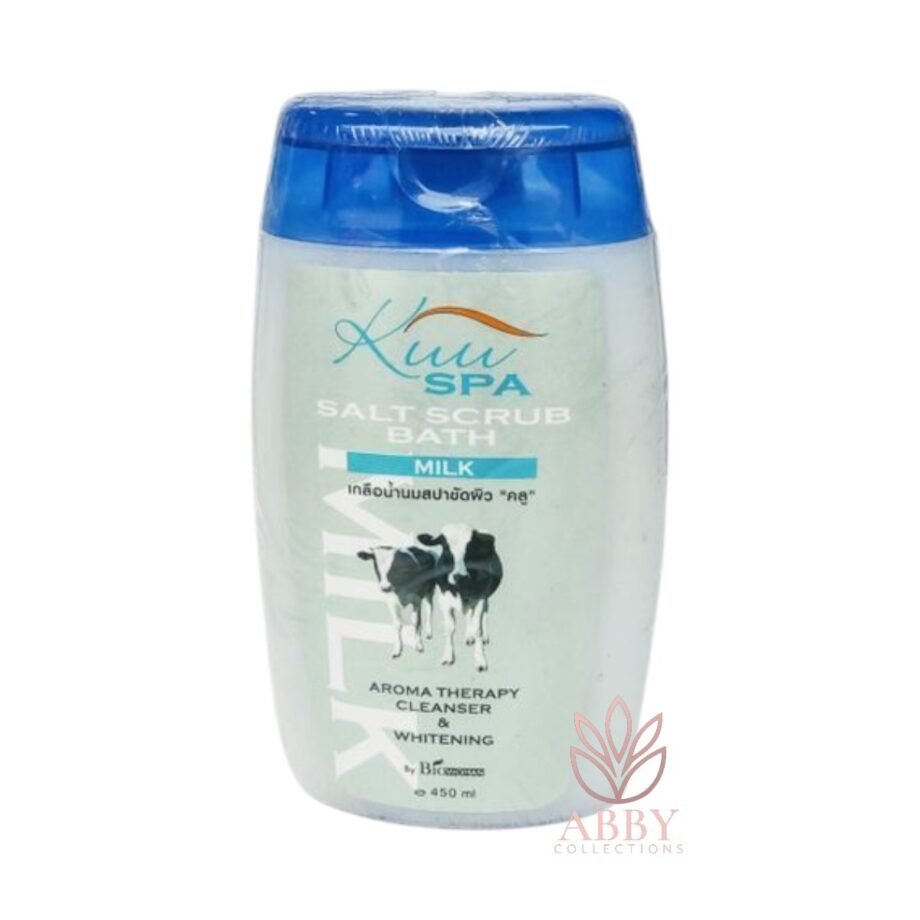 Kuu Spa Salt Scrub Bath Milk - ABBY COLLECTIONS LTD